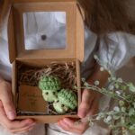 Cute crochet broccoli keychain - Amigurumi Toys